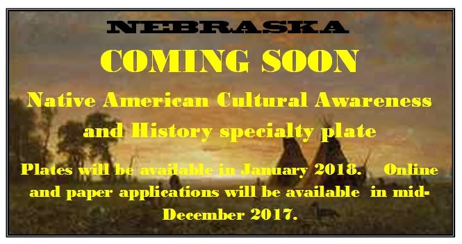 Native American Cultural Awareness and History Plates | Nebraska ...